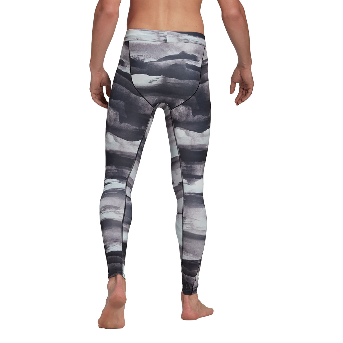 Calza Adidas Yoga Entrenamiento Estampadas Hombre