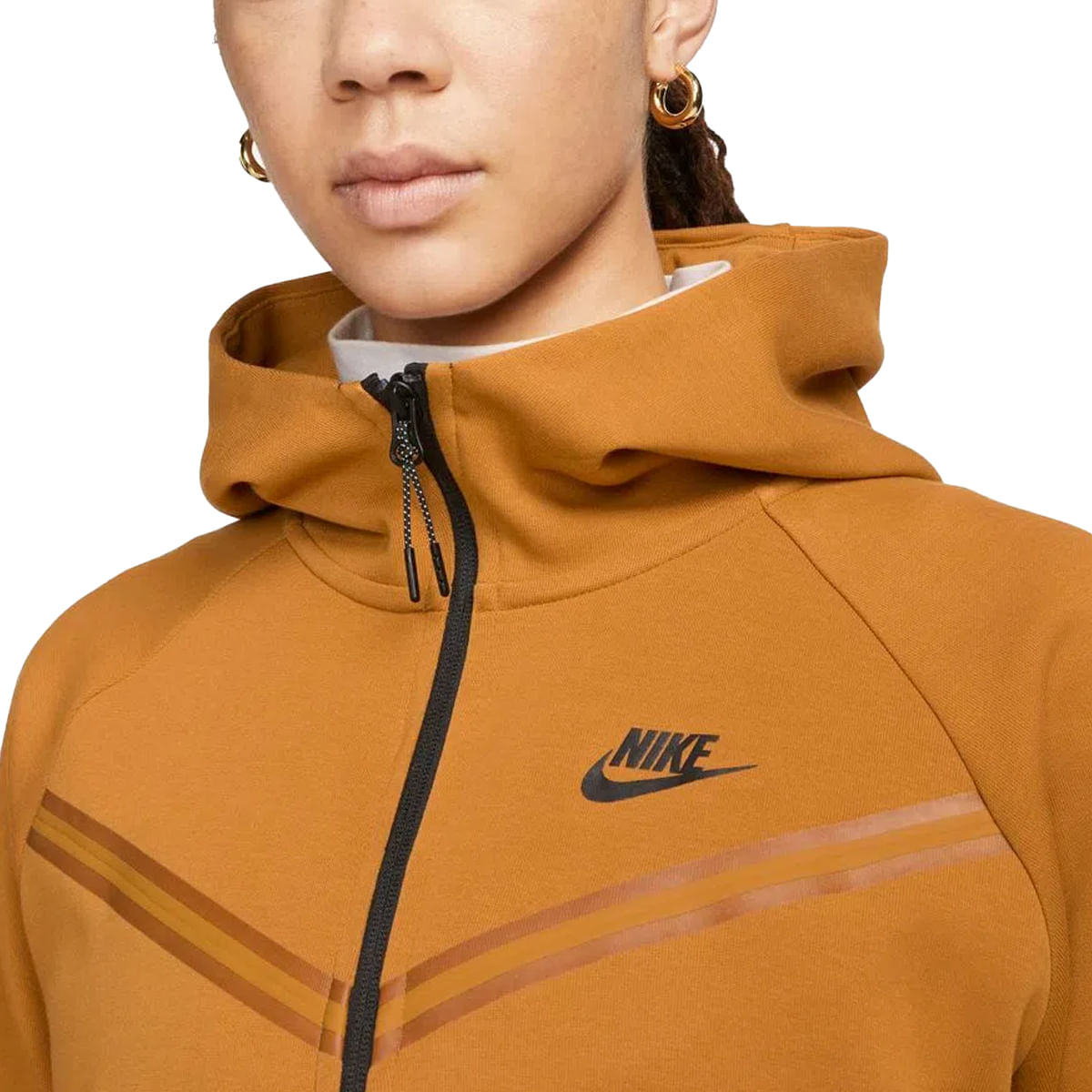 Campera Nike Running Tech Fleece Windrunner Mujer