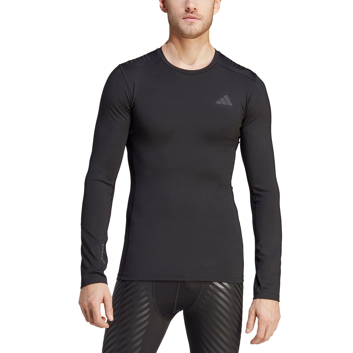 Remera Adidas Training Manga Larga Techfit Control X Rheon Hombre