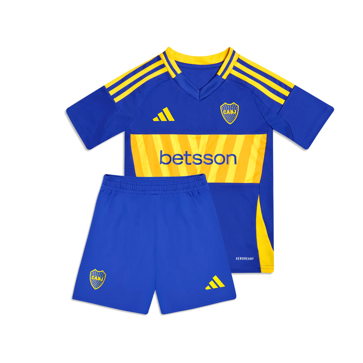 Conjunto Boca Juniors Adidas Titular 24 25 Bebe