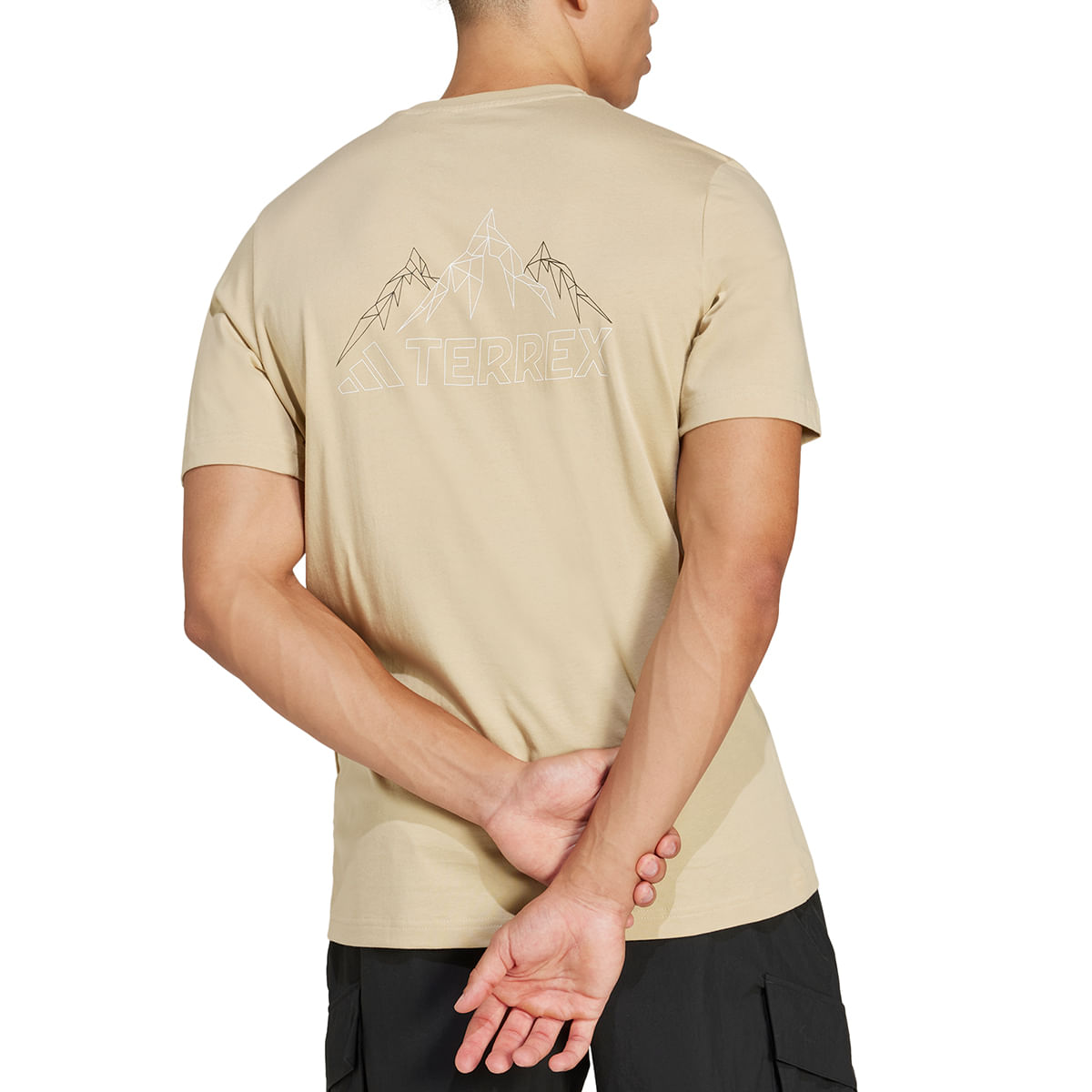 Remera Adidas Outdoor Trrex Estampada Hombre