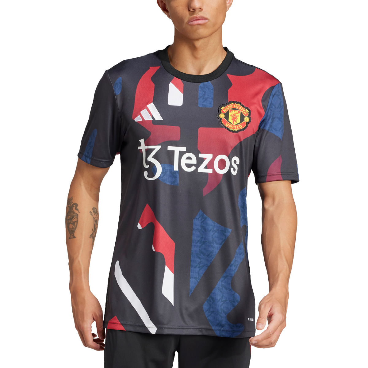 Camiseta Manchester United Adidas Pre-match 24 25 Hombre